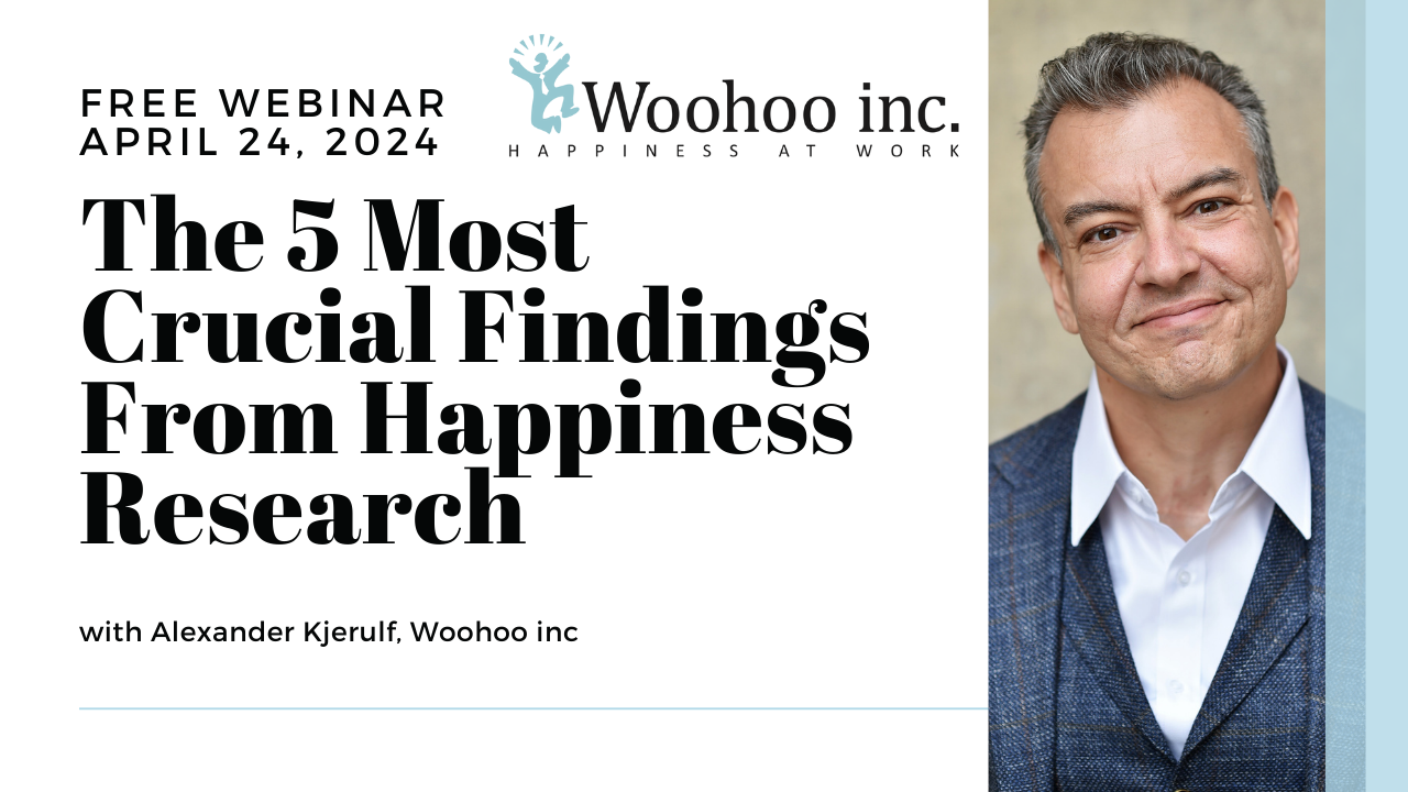 Webinar: Positive psychology - Woohoo inc